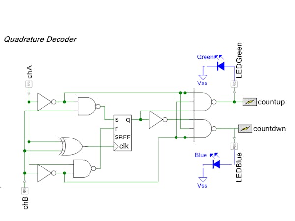 Quadrature Decoding With Logic Gates No Udbs Tcpwms Used